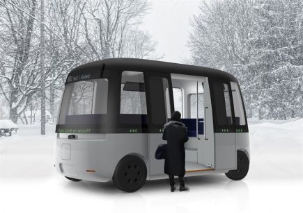 The First Autonomous Shuttle Bus in the World Even for Finnish Winters ...